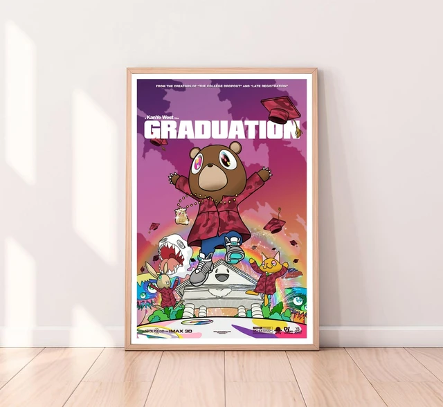 Kanye West College Dropout Poster