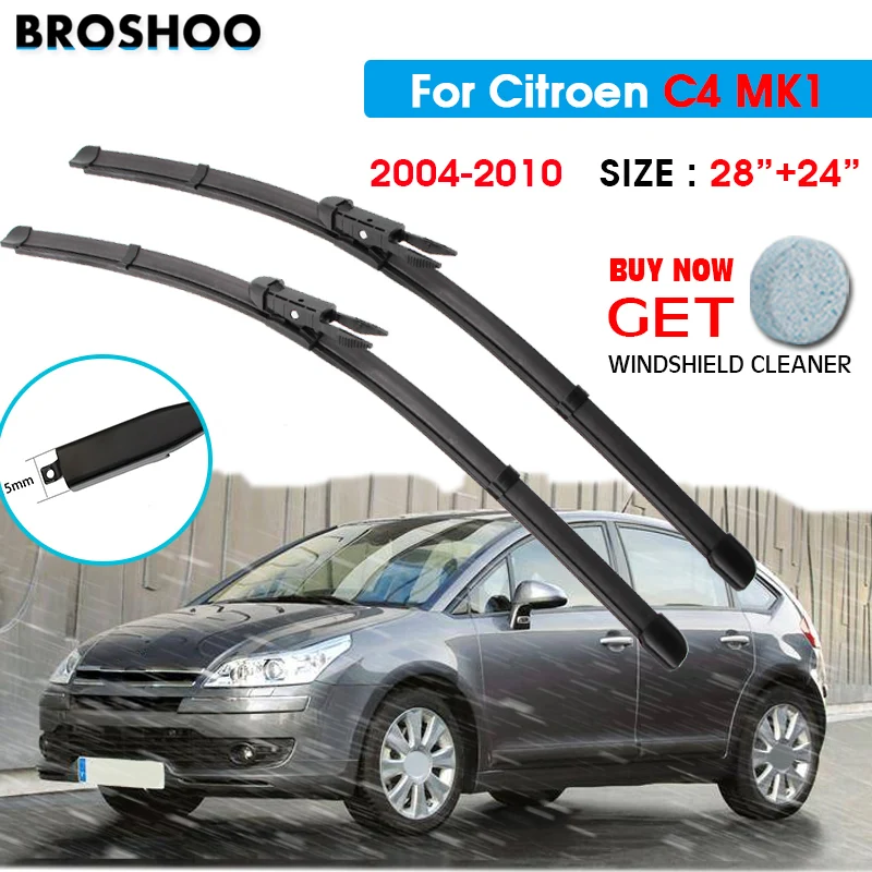 Car-Wiper-Blade-For-Citroen-C4-MK1-28-24-2004-2010-Auto-Windscreen ...