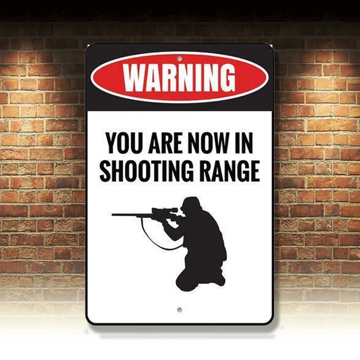 Shooting Range Warning Signs