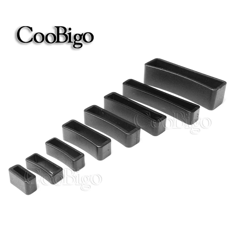 10pcs/pack Plastic Belt Loop Keeper Square Loop Buckles Belt Harness ...