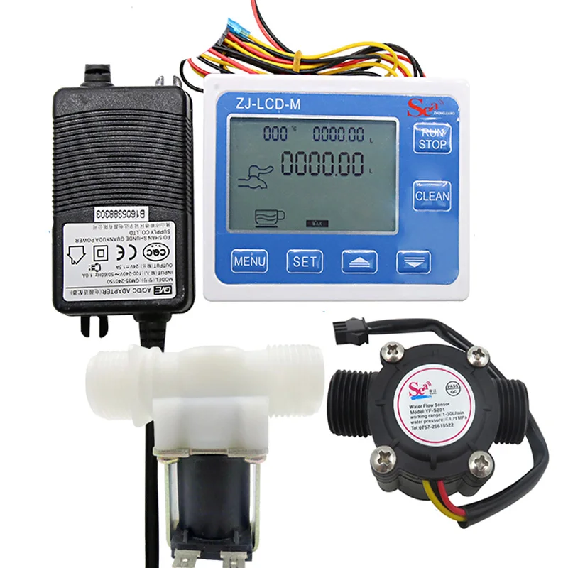 1'' Digital flowmeter quantitative controller industrial controller ...