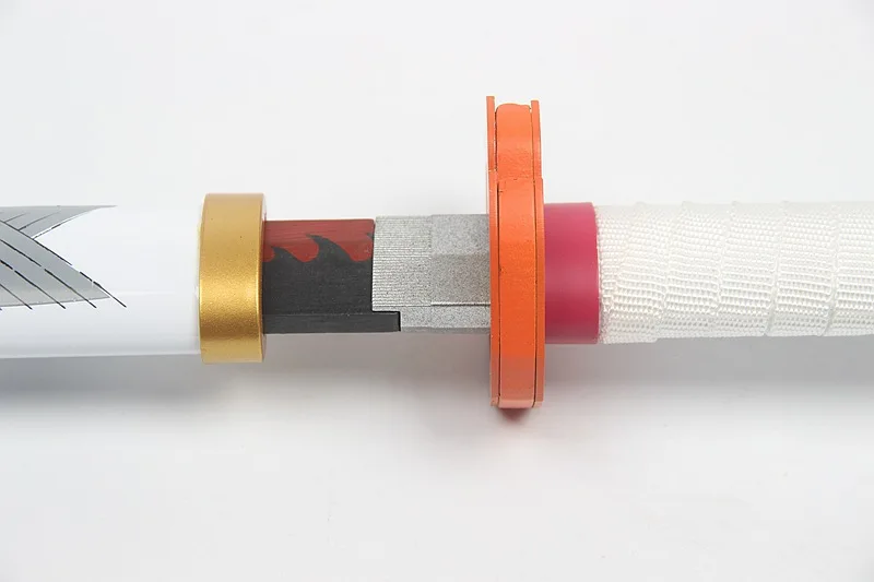 Anime Demon Slayer Rengoku Kyoujurou Sword Cosplay Costume - AllCosplay.com