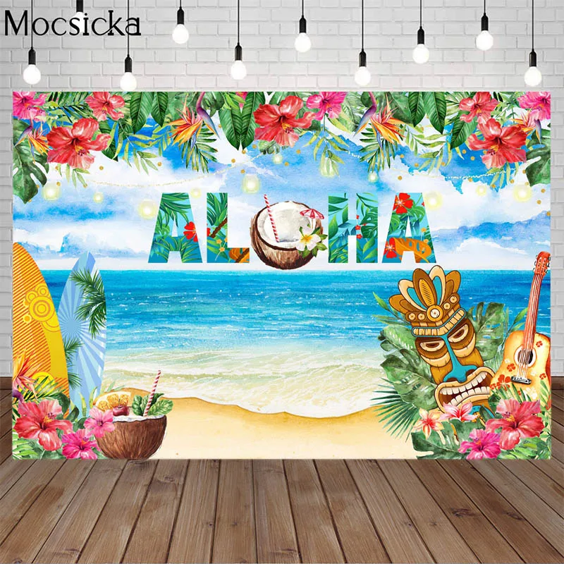 Luau Tiki Background