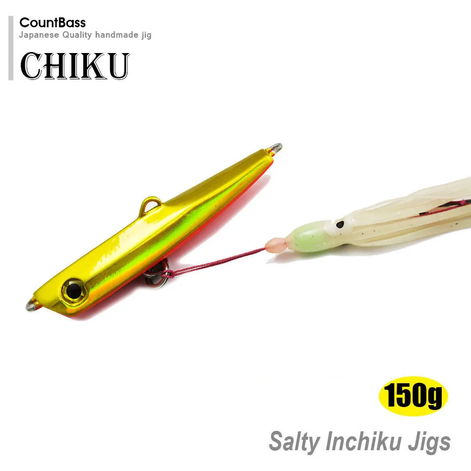 150g 5.3oz Japanese Style Inchiku Jigs with Octopus Assist Hook, Squid ...
