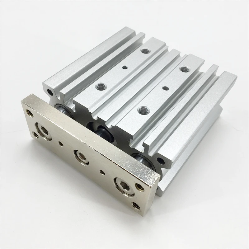 Mgpm20-10 Mgpm20-20 Mgpm20-25 Smc Compact Guide Cylinder Thin Three ...