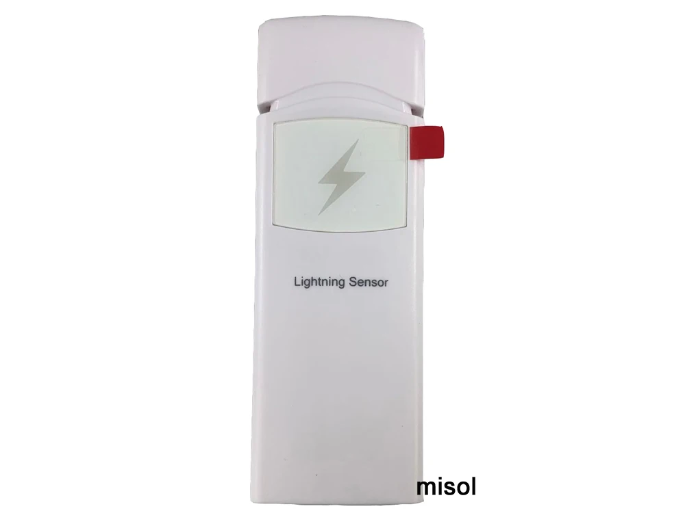Misol/wh57 Wireless Lightning Detection Sensor, Lightning Sensor ...