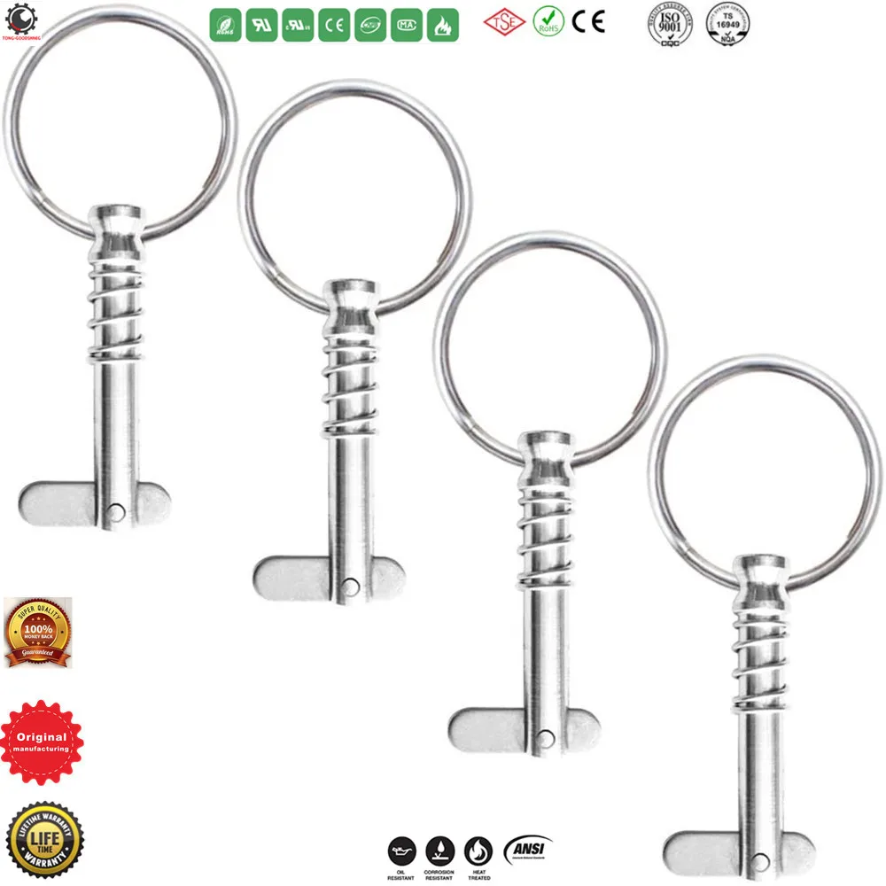 Quick-Release-Pin-1-4-Diameter-w-Drop-Cam-Spring-Bimini-Top-Pin-Marine ...