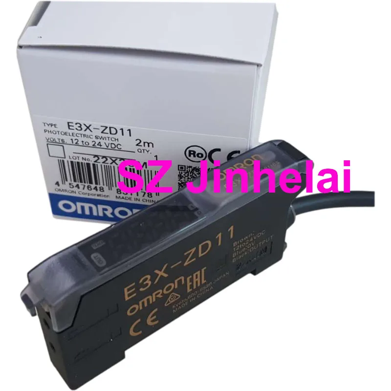 OMRON E3X ZD11 Authentic original Photoelectric switch 2M|Switches| - AliExpress