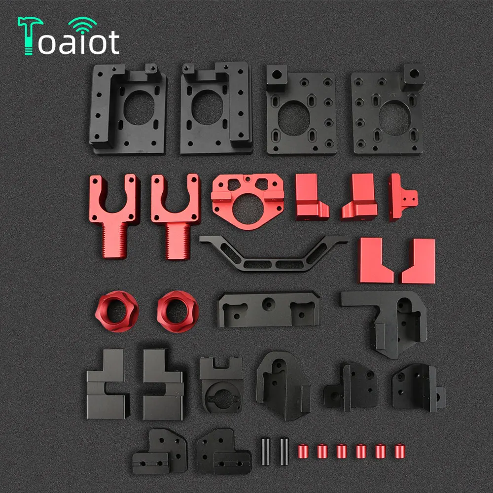 Toaiot Voron V0.1 Corexy 3d Printer Frame Kit Black Red Cnc Machined ...