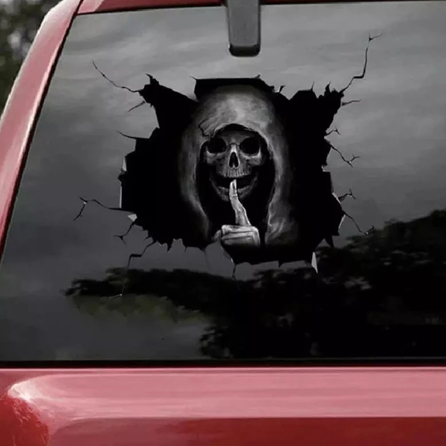 Grim Reaper Car Decals