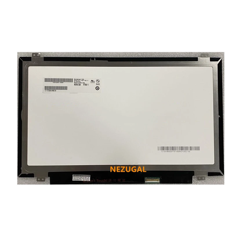 narrow 14 inch Laptop LCD Screen N140BGA EA4 B140XTN07.1 NT140WHM N34 ...