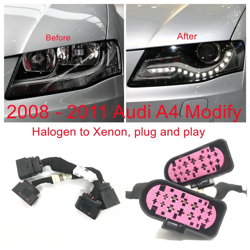 Audi Halogen Headlights