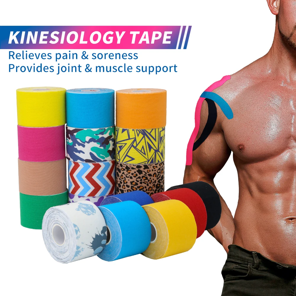 Kindmax Kinesiology Tape Cotton 5cm 10cm Sports Accessory Elastoplast ...