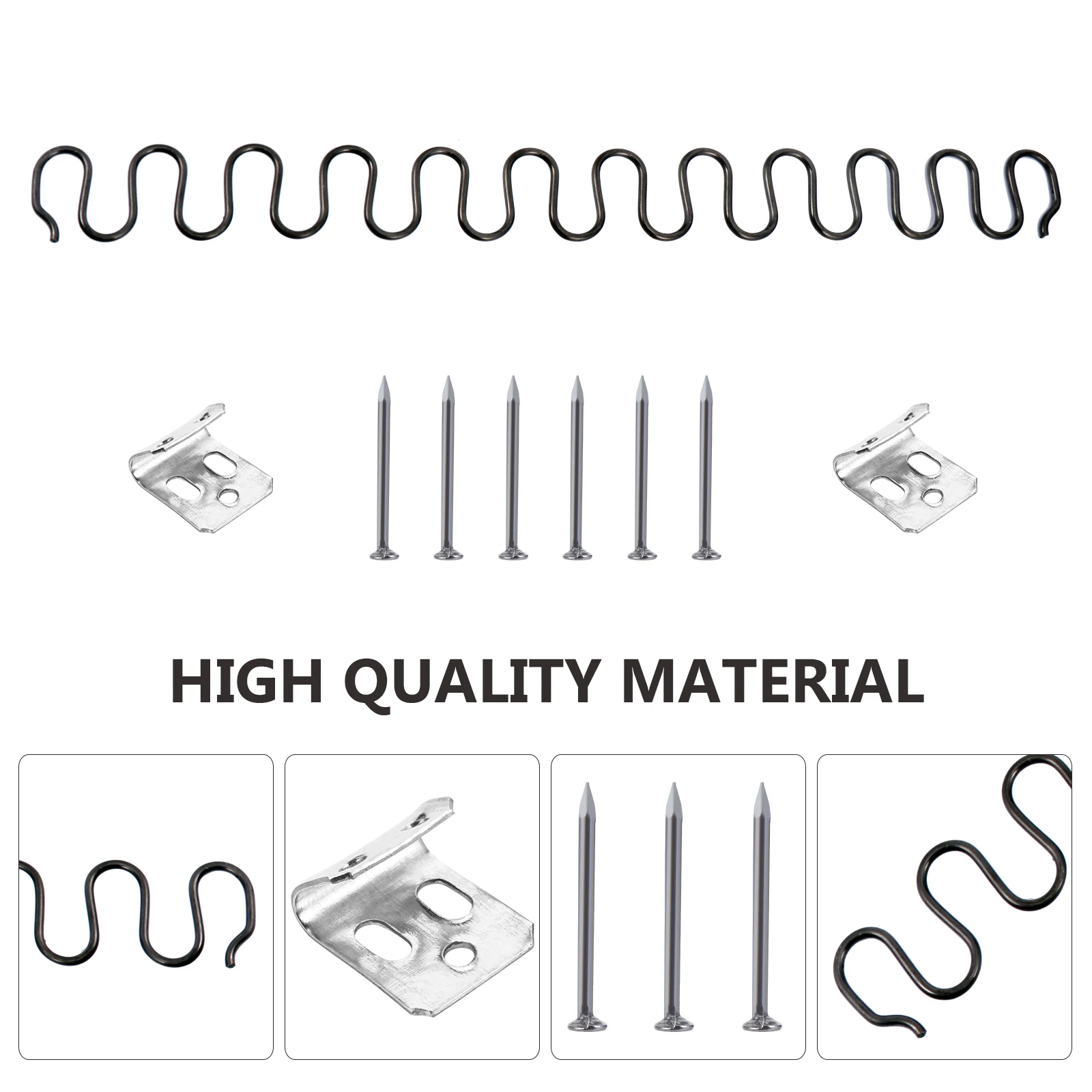 Generic 1 Set Useful Sofa Spring Repair Kit Sofa Upholstery Steel ...