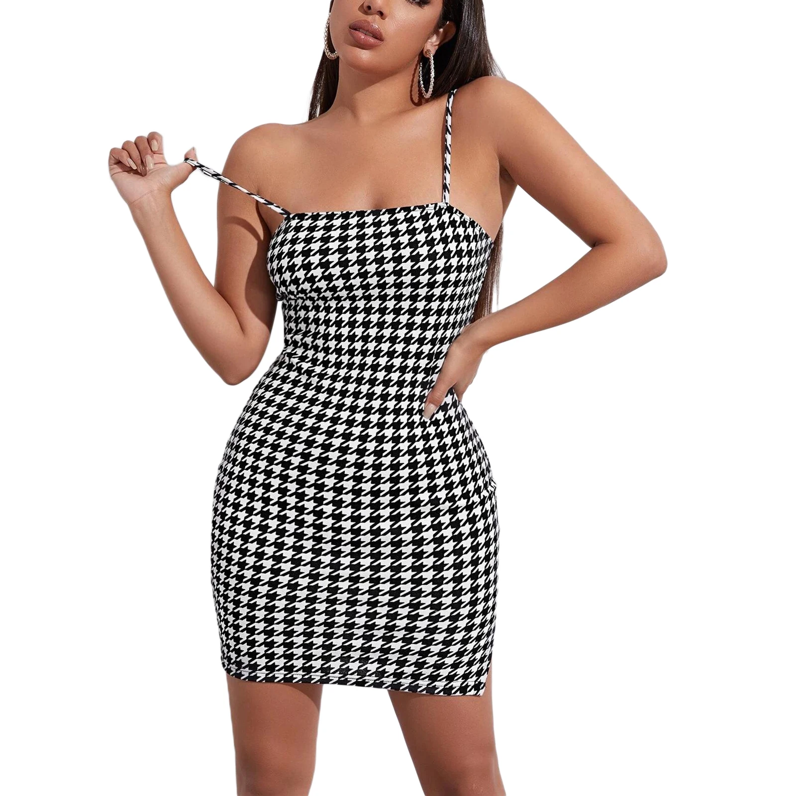 2021-New-Style-Women-s-Summer-Sexy-Suspender-Mini-Dress-Ladies-Elegant ...