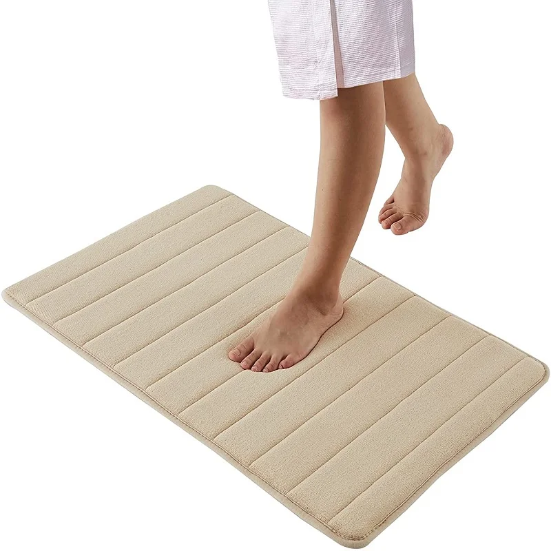 Stylish Super Comfortable Memory Foam Living Room Floor Mats Non Slip ...