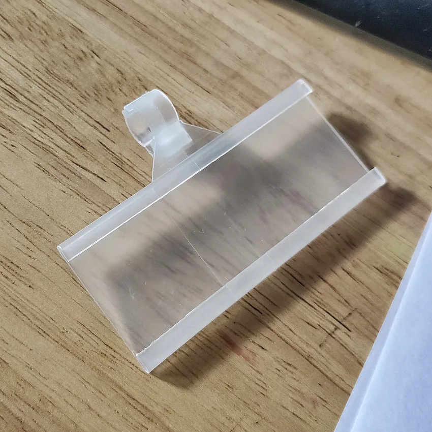 Plastic Price Signage Label Display Hook Hanging Tag Holders For ...