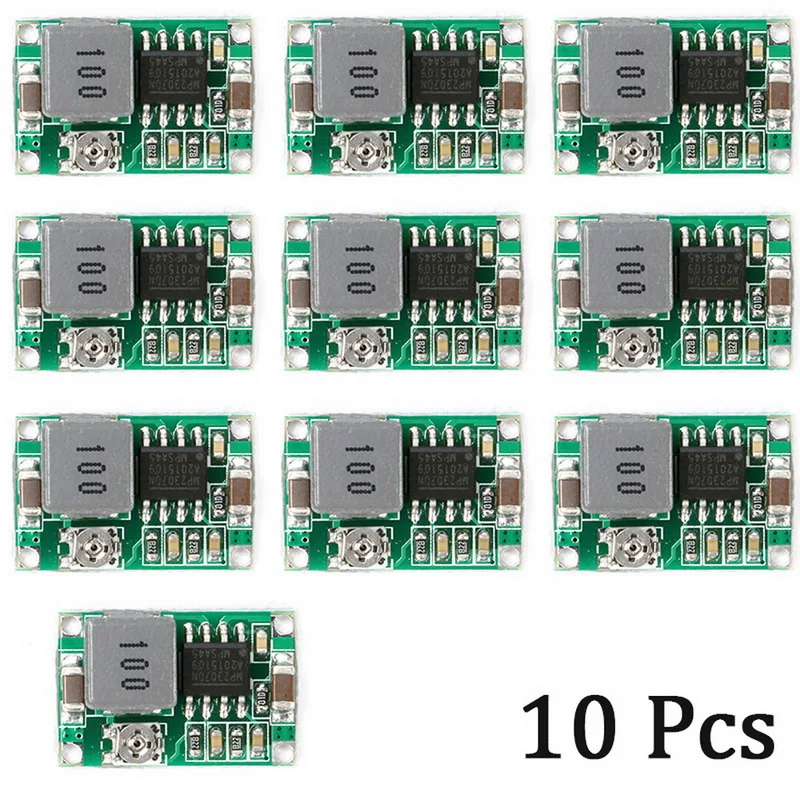 1/ 5/10 Pcs 3a Mini Dc-dc Step Down Converter Volt Regulator 5v-23v To ...