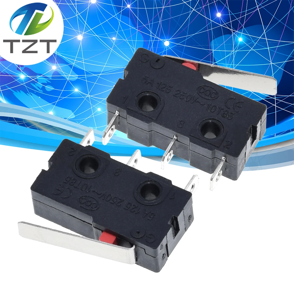 10PCS micro switch 3PIN 5A 250V Stalk switch KW11-3Z microswitch long Stalk switch in stock good ...