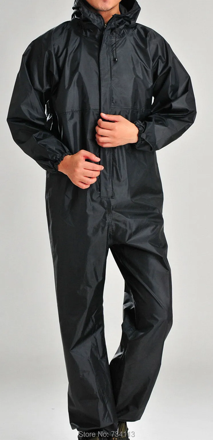 Conjoined raincoats Anti paint,anti dust,work protection clothes Men ...