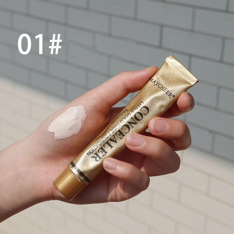 20ml 리퀴드 컨실러 크림 풀 커버 페이셜 코렉터 방수성 오래 지속되는 다크 서클 흉터 여드름 커버 파운데이션 Tslm1