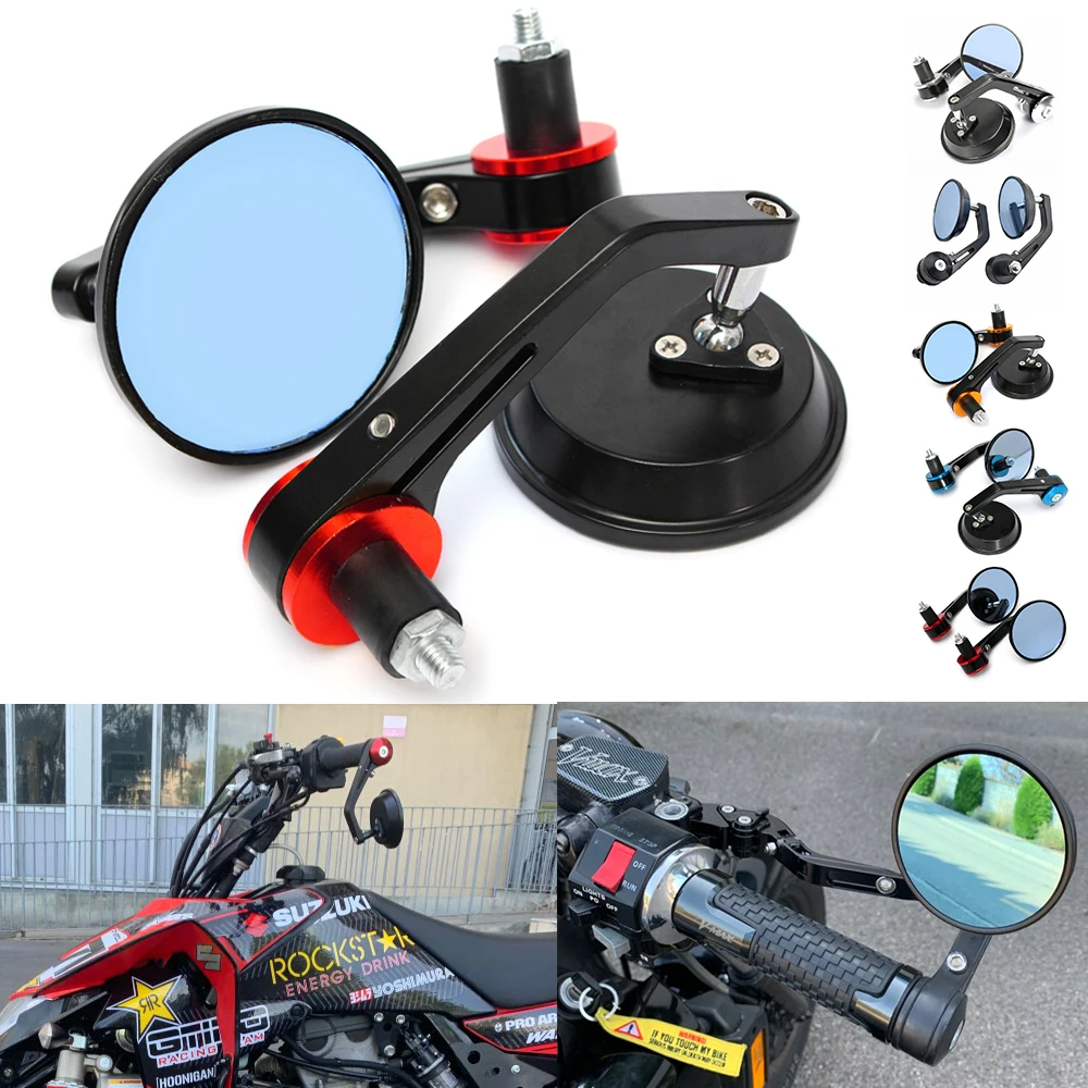 7-8-Handlebar-End-Side-Rear-View-Mirror-Fit-For-HONDA-CB400X-CB300R ...