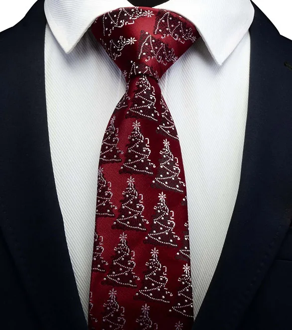 Christmas-Ties-for-Men-Silk-Ties-Classic-Neck-Tie-for-Festival-Gift-Men ...