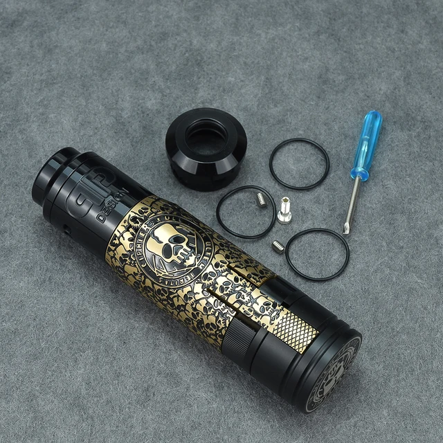 MK2 Mod Brass Frankenskull 18650 Battery Vape Mechanical Mod Brass ...