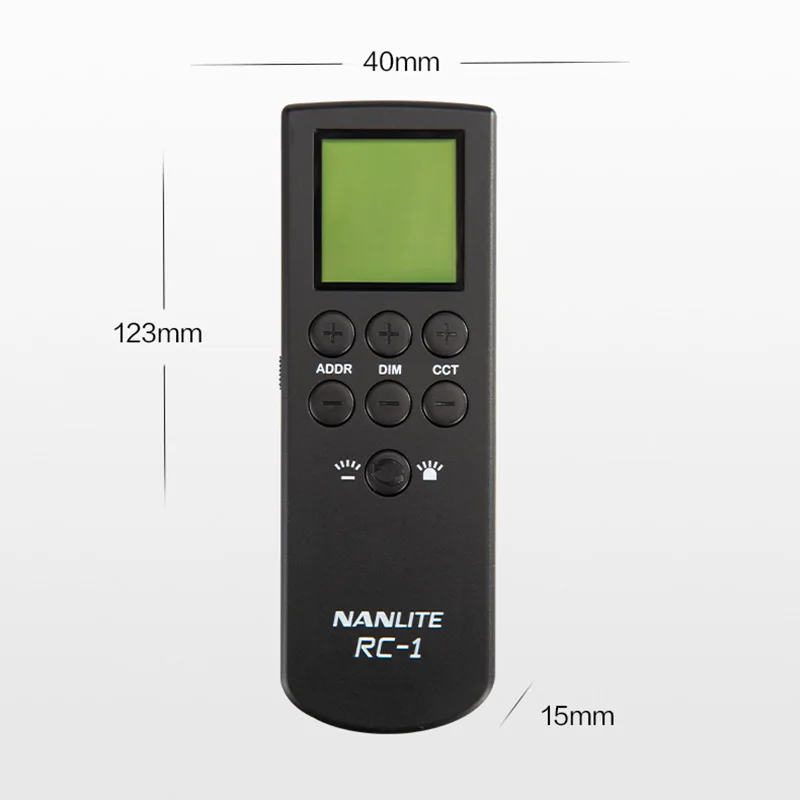 Nanguang controlador remoto inalámbrico RC 1, atenuación inteligente ...