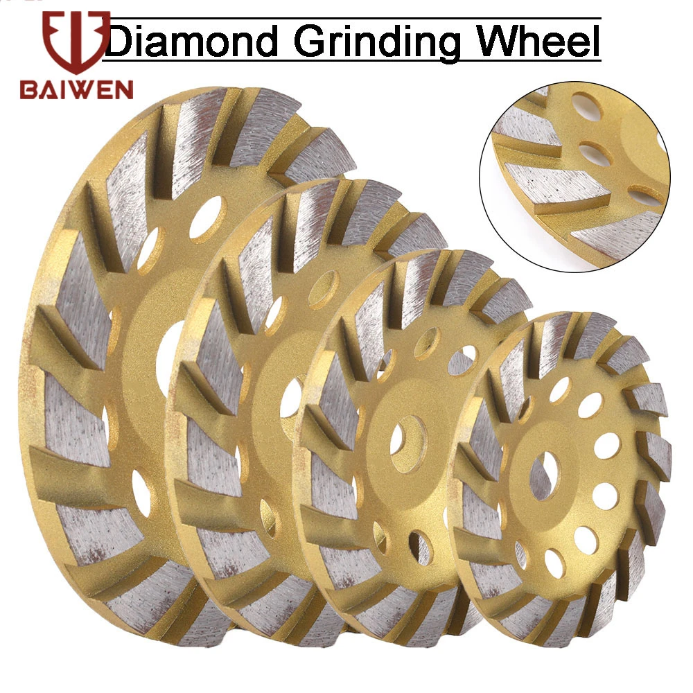 100/125/150/180mm Diamond Segment Grinding Wheel Cup Cutting Disc For ...