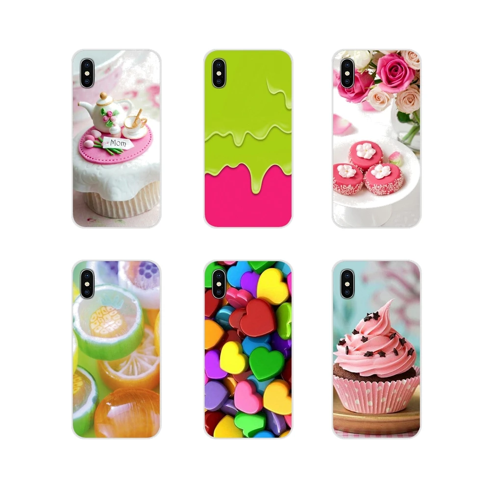 Fashion Case Heart Colorful Dessert Ice Cream Cake For Huawei Nova 2 3 ...