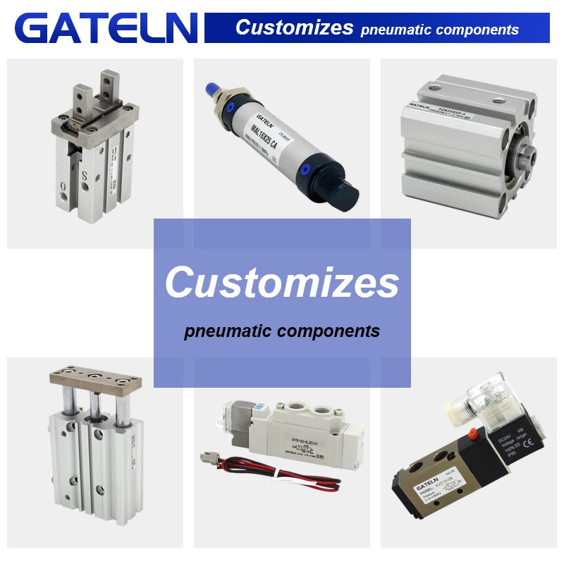 Customizes pneumatic components ，Customizes cylinders, non-standard ...