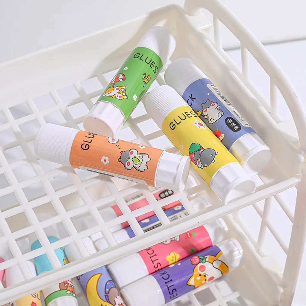 Cute Cartoon Solid Glue Stick Strong Adhesives Glues for Student Tapes ...