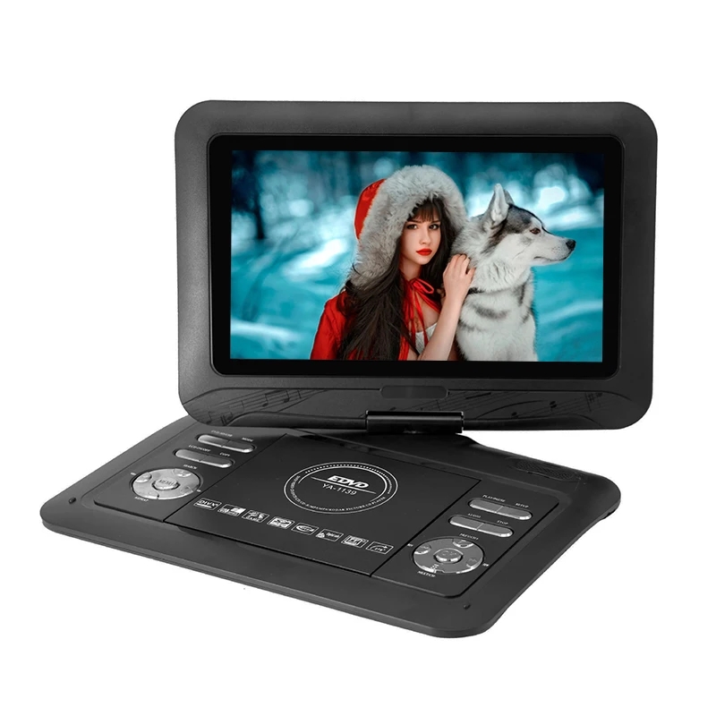 TRANSCTEGO – lecteur DVD Portable avec écran LCD de 13.9 pouces, pour ...