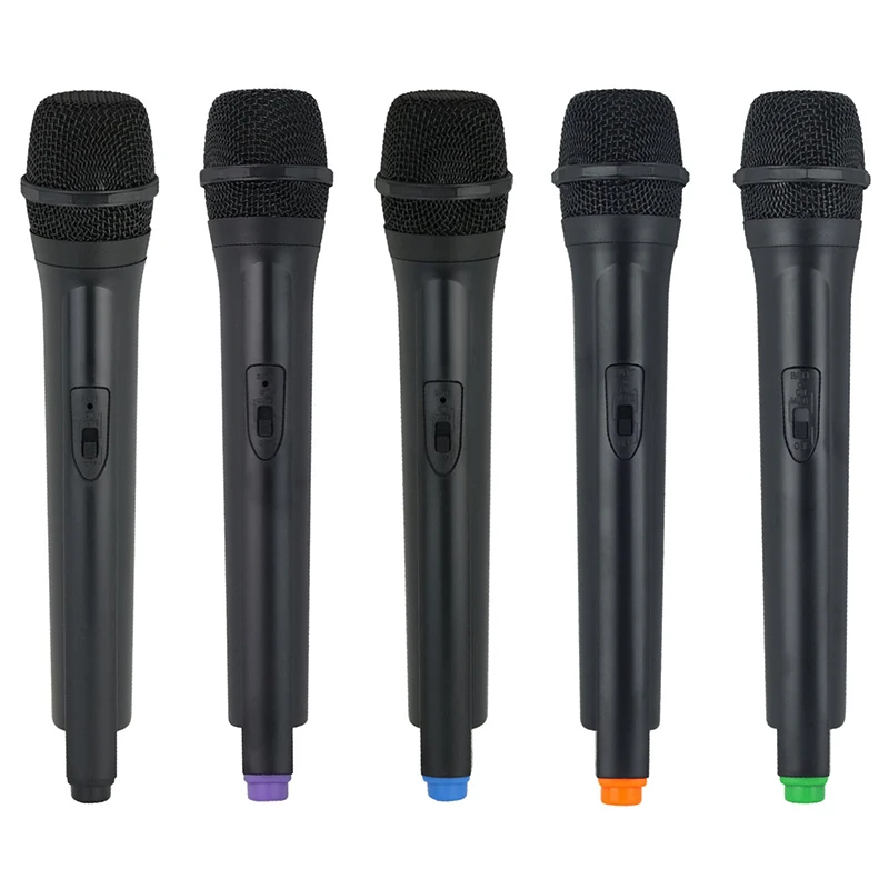 Microphone-Prop-Costume-Headheld-Singer-Telemarketer-Fake-Toy-Mic-Accs ...