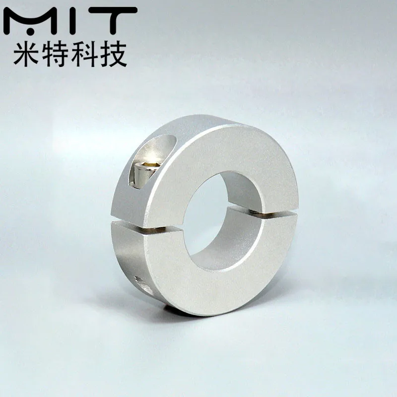 free shipping split collar Limit Shaft Retaining Ring Position Aluminum Alloy Surface Anodizing ...