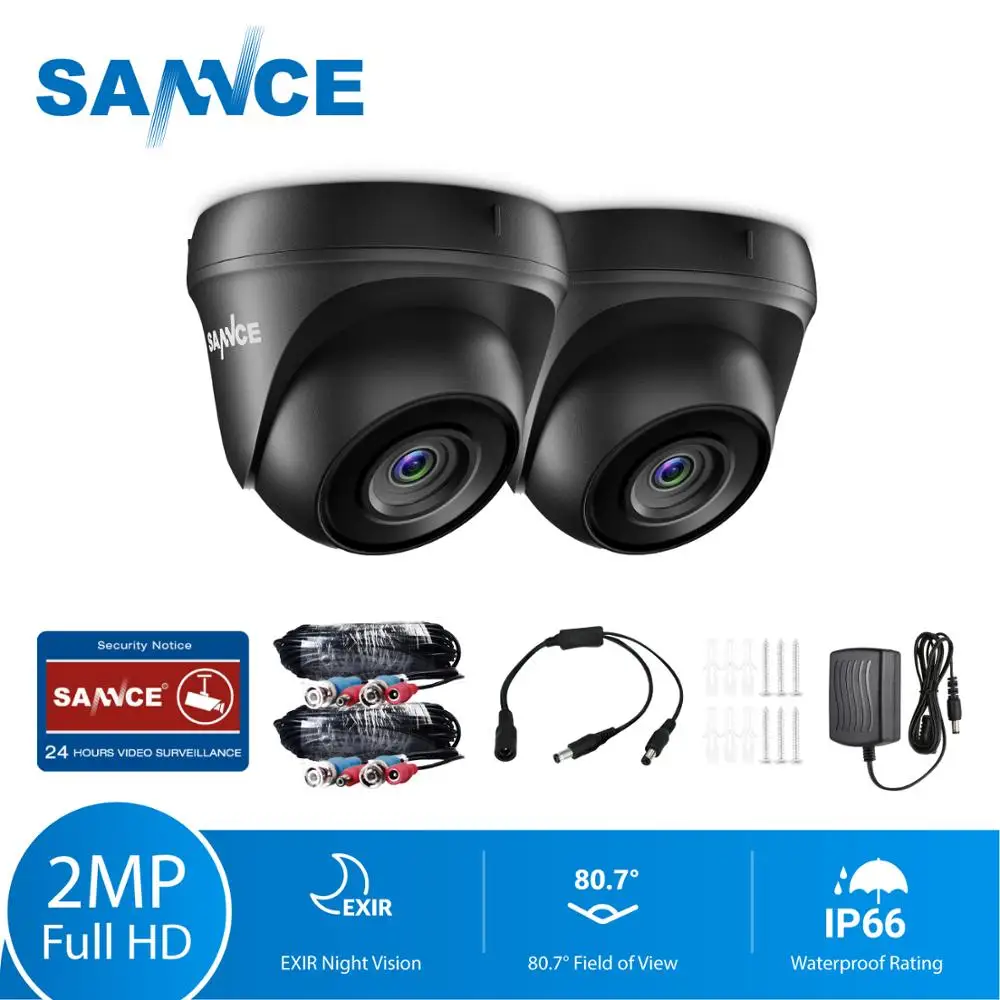 SANNCE-2pcs-AHD-1080P-HD-2-0MP-CCTV-Security-Cameras-H-264-Waterproof ...