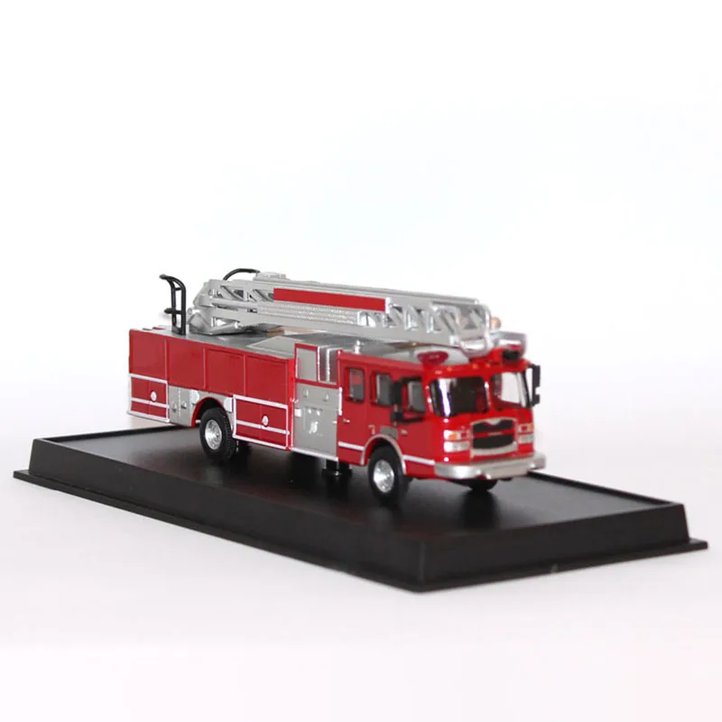 Diecast 1/87 Scale American Hp75 Fire Truck 2005 Alloy Model Decoration ...