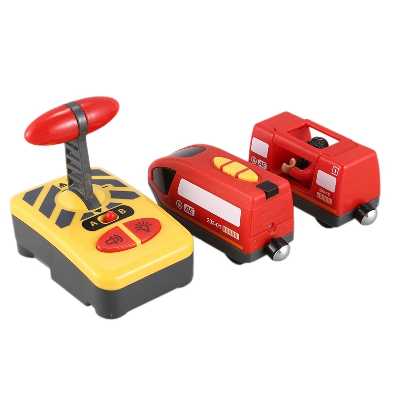 Tren Eléctrico a Control remoto Compatible con juguetes de vía del tren ...