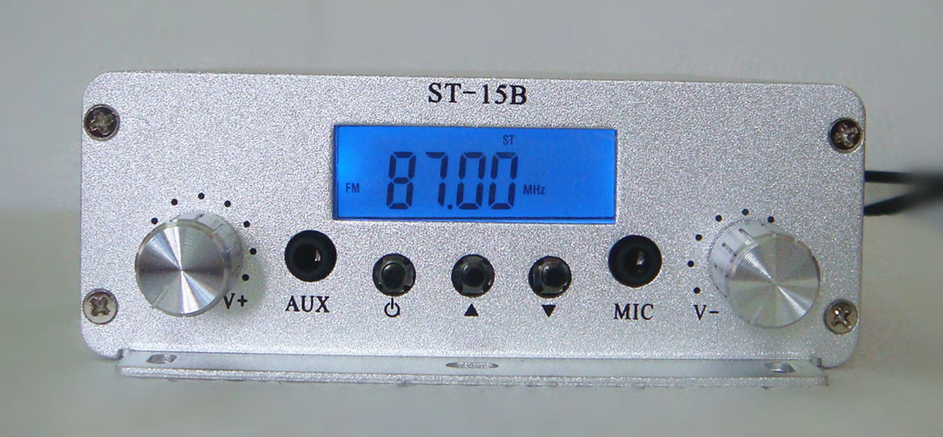 Rf-fm-15w-stereo-transmitter-87-108MHZ-only-host-TNC-BNC-ST-15B ...