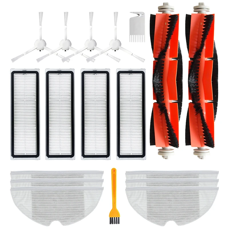 Hepa Filter Main Brush Side For Xiaomi Mijia 1c Stytj01zhm Dreame F9