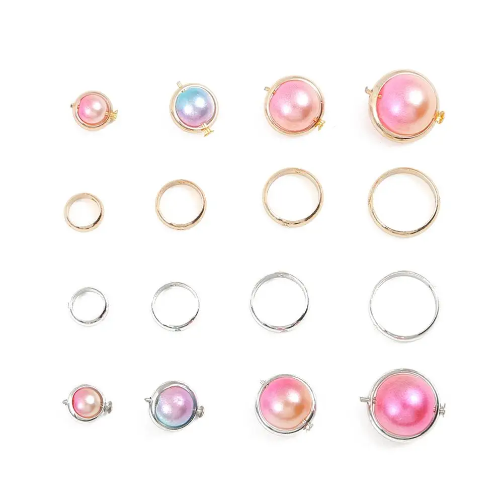 10pcs/lot 8/10/12/14mm Fit 6/8/10/12mm Copper Beads Charm Connector For ...