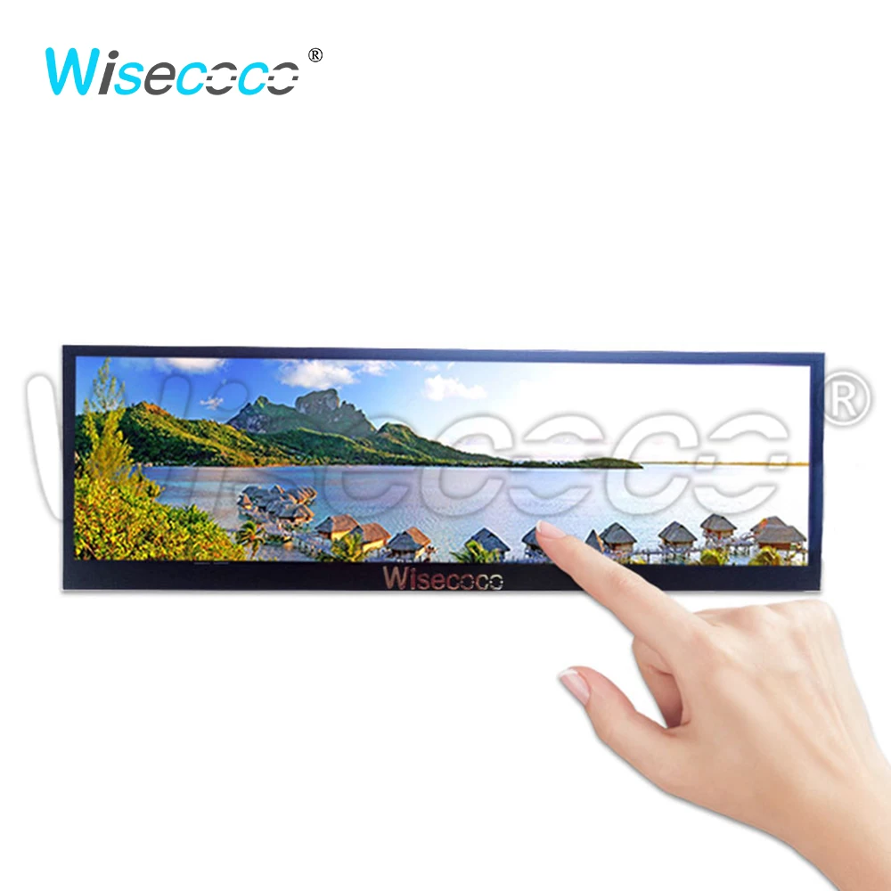 Wisecoco-12-6-Inch-Long-Strip-Screen-1920x515-Touch-LCD-Monitor-With ...