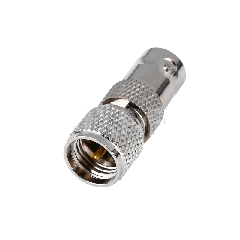 JX conector RF BNC hembra a Mini adaptador Coaxial UHF macho|Conectores ...