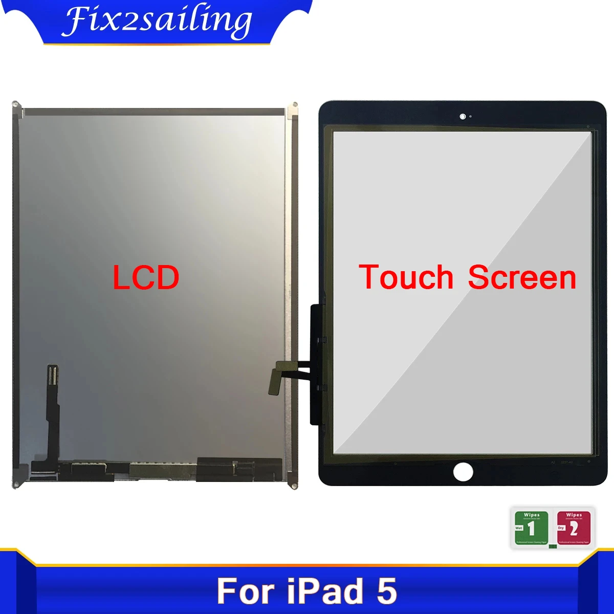 9.7'' no dead pixel For iPad 5 LCD For iPad Air 1 A1474 A1475 A1476 LCD ...