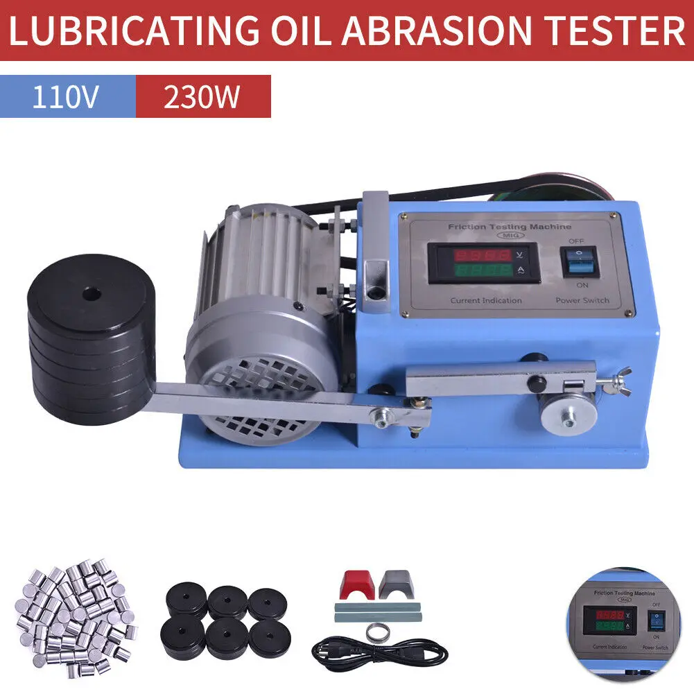 110V Lubricating oil abrasion tester Grease anti wear tester Testing ...