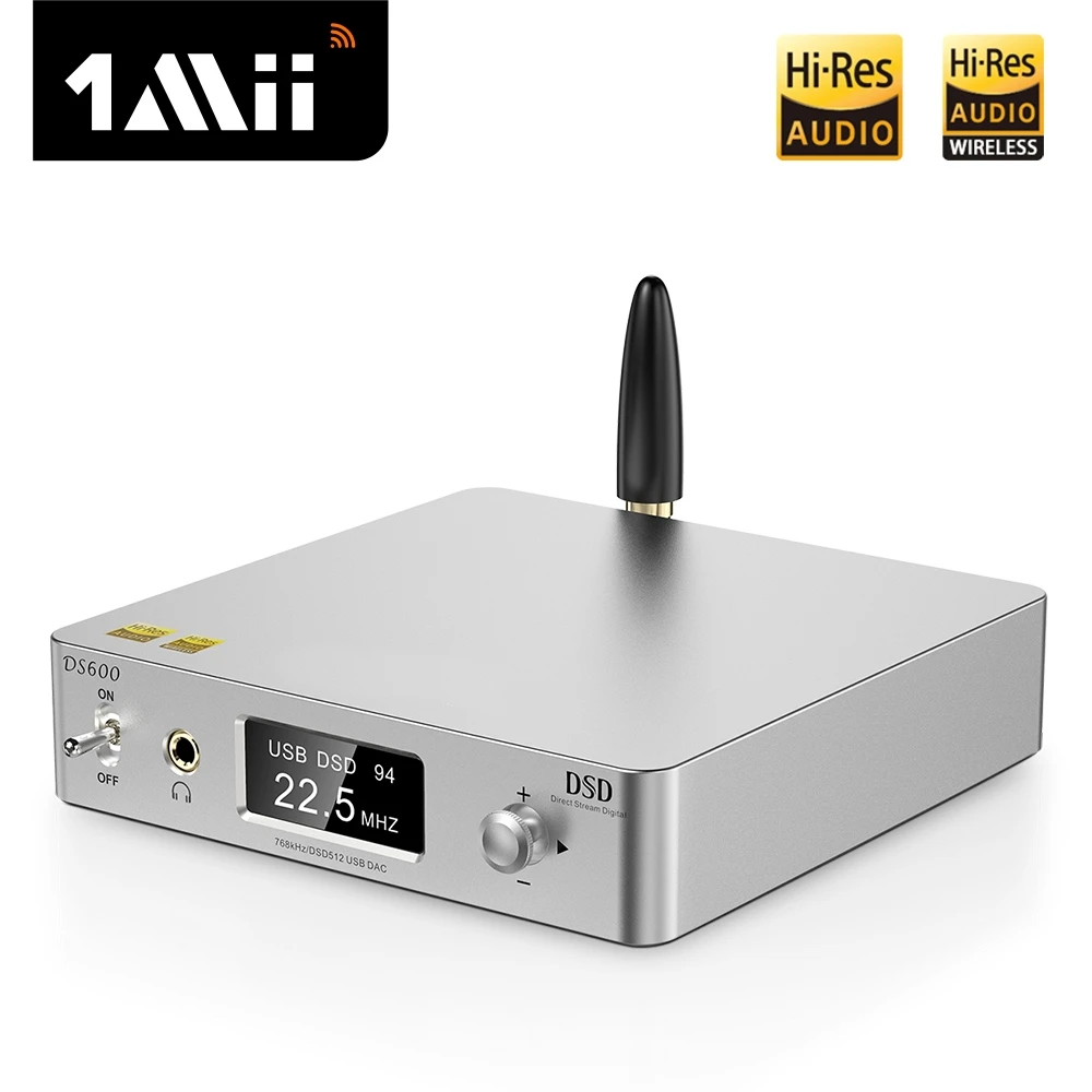 1mii Ds600 Desktop Stereo Bluetooth Audio Decoder Power Amplifier Dac ...