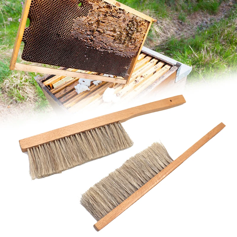 Beekeeping-Tools-Wood-Honey-Brush-Wasp-Bee-Sweep-Two-Rows-and-Three ...
