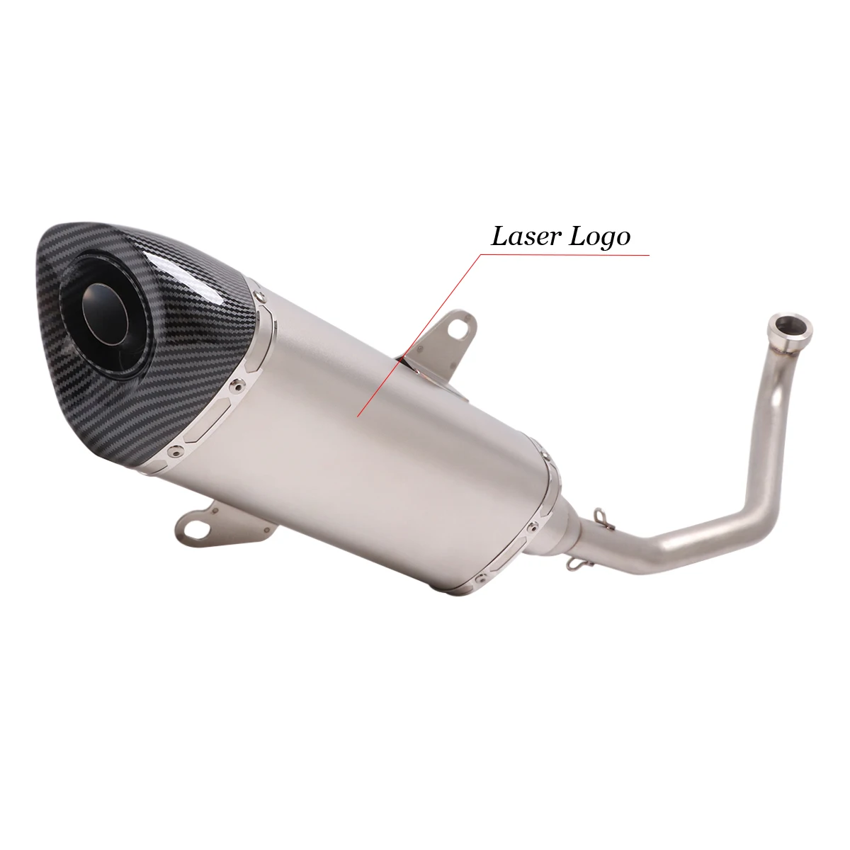 Slip On For Zontes Zt310m 310m 2021 Year Motorcycle Modified Stainless
