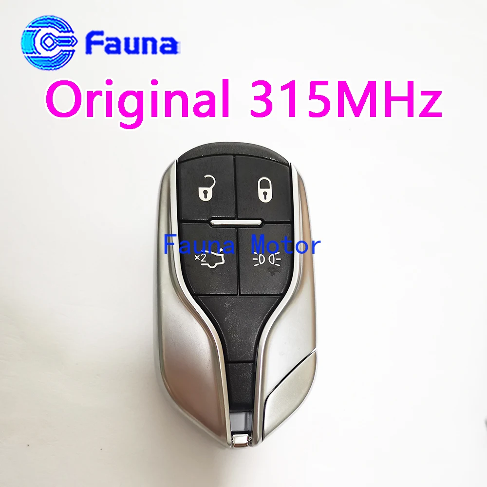 Original 4 Button 434mhz 315MHz FSK Smart Proximity Remote Control Key ...